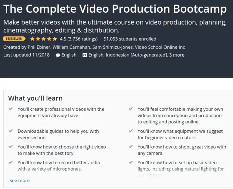 Best Video Editing Courses Reviewed: top 8 platforms